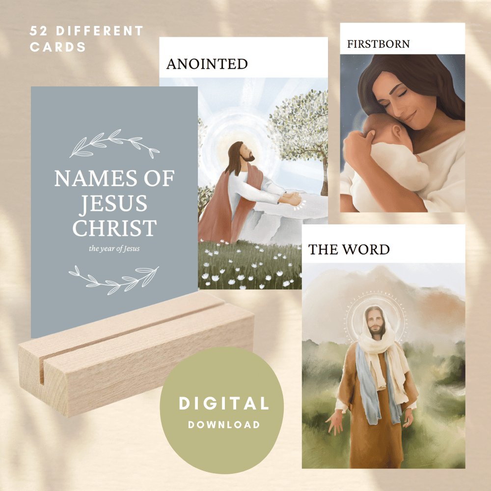 Names of Christ Set | Popular Digital Download – Jesus is the Christ Prints
