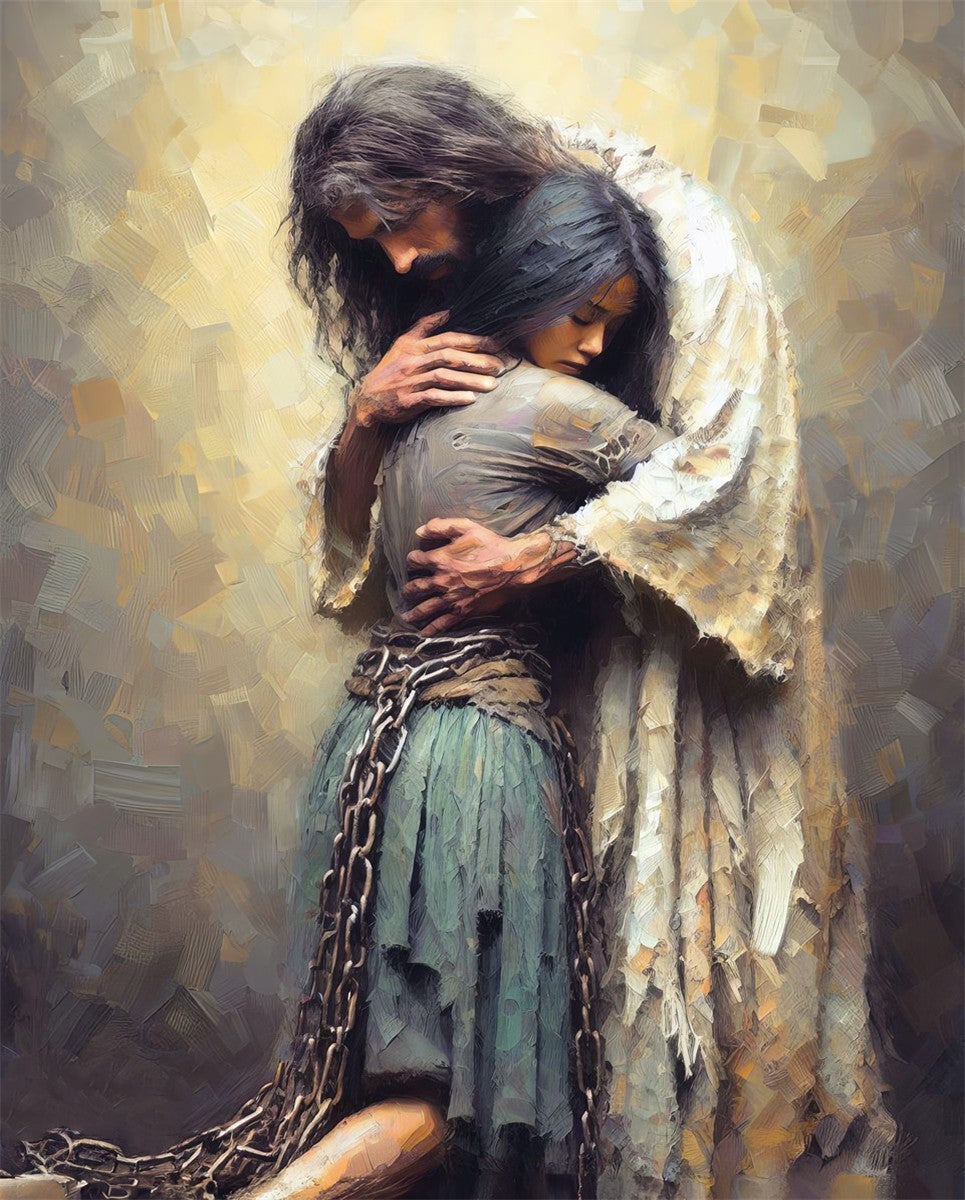 Set Me Free Large Wall Art Gallery Wrap – Jesus is the Christ Prints