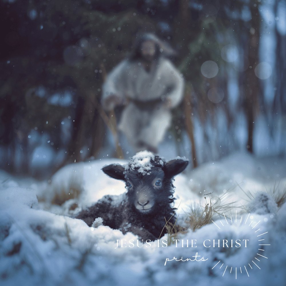 He Ran: Jesus Pursuing the Lost Lamb | Kevin Carden Art – Jesus is the ...