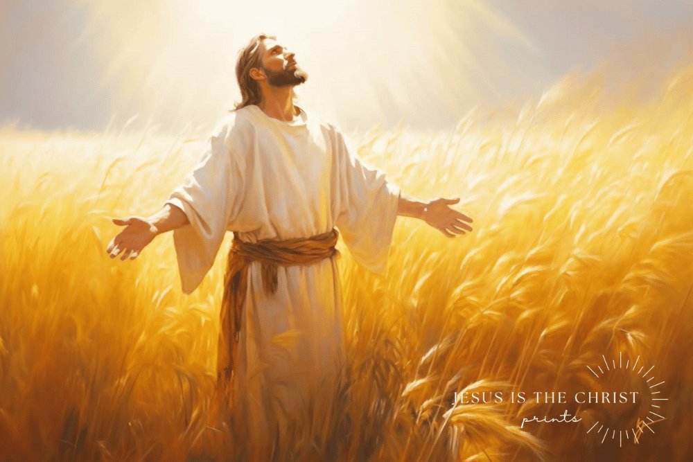 Send Forth Labourers | Greg Collins Fine Art | Jesus in Wheat Field ...