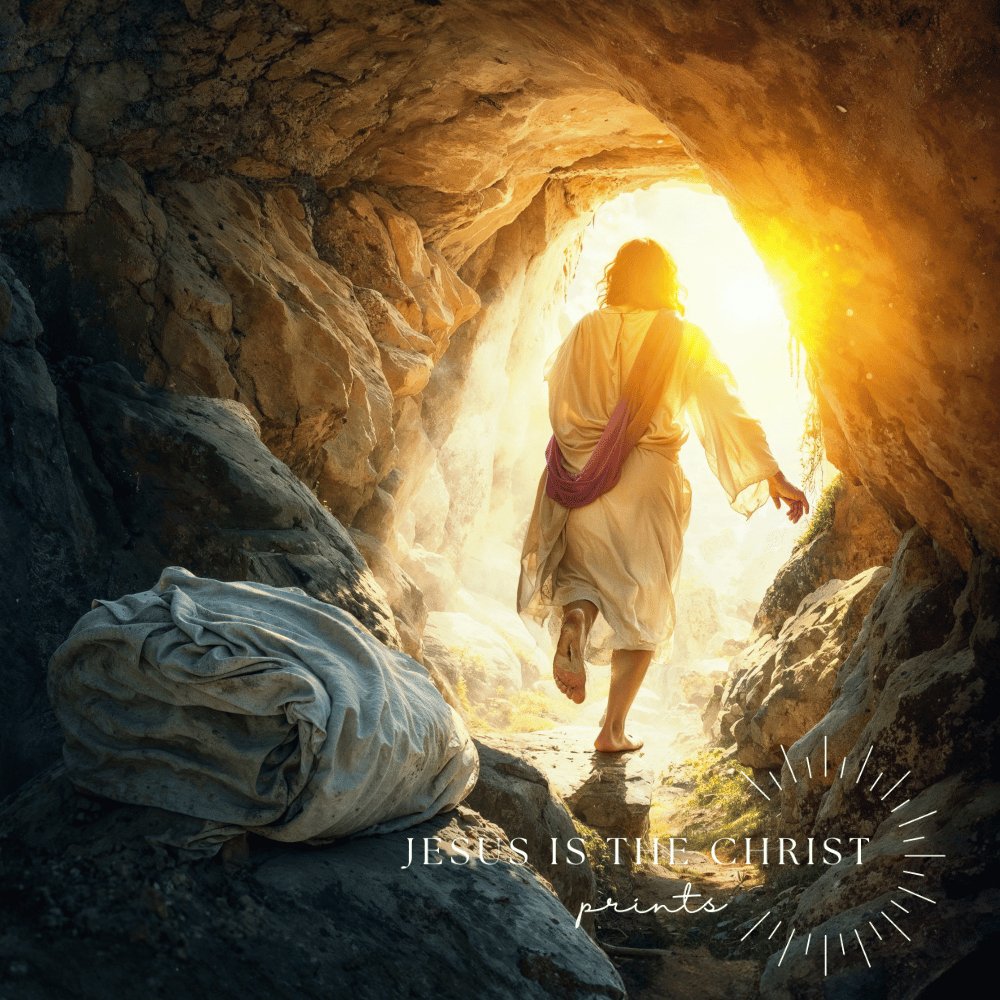 Victory Over Death: Savior Bursting from the Tomb | Kevin Carden Art ...