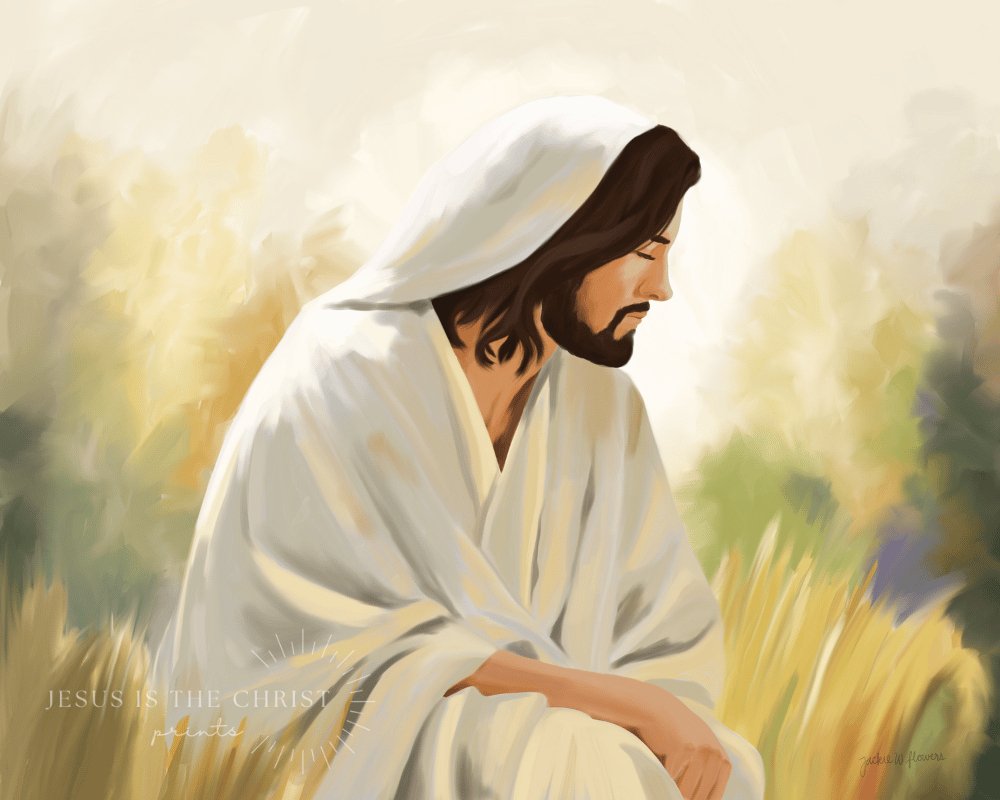 Prince of Life | Subtle Modern Painting of Christ – Jesus is the Christ ...