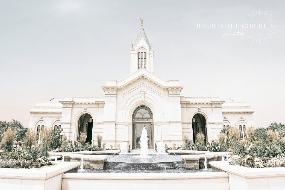 Fort Collins Temple Blue Sky | LDS Art & Photography – Jesus is the ...
