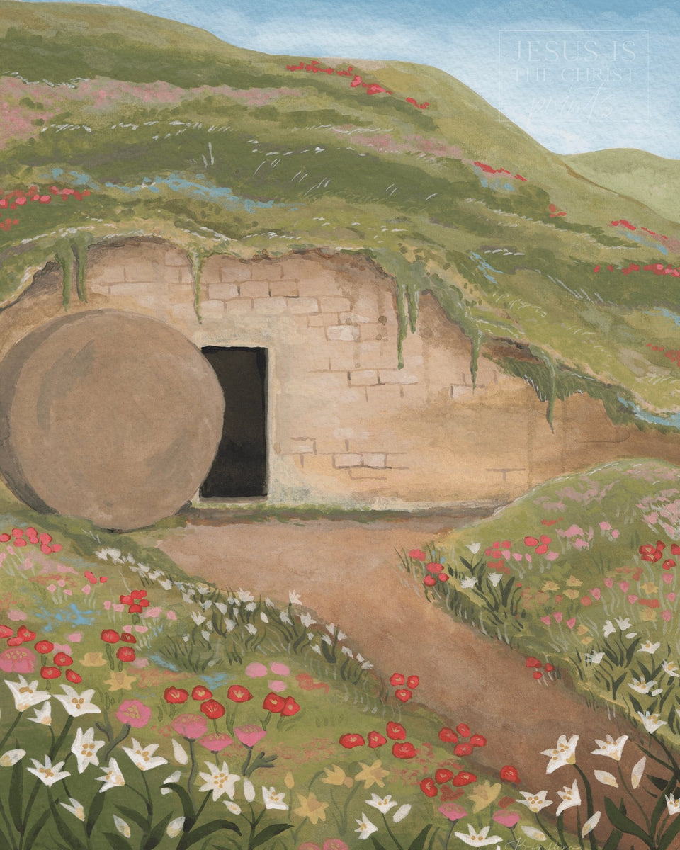 Garden Tomb | Beautiful Painting of the Empty Garden – Jesus is the ...