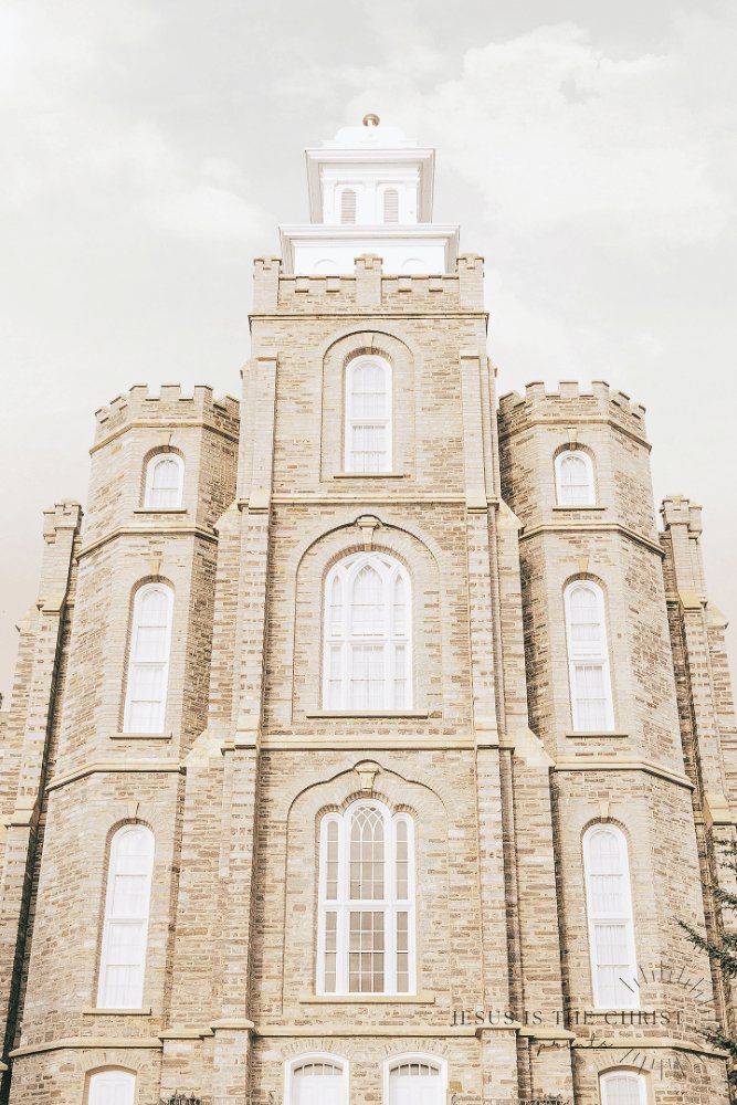 Logan Utah Temple Front | LDS Art & Photography – Jesus is the Christ ...