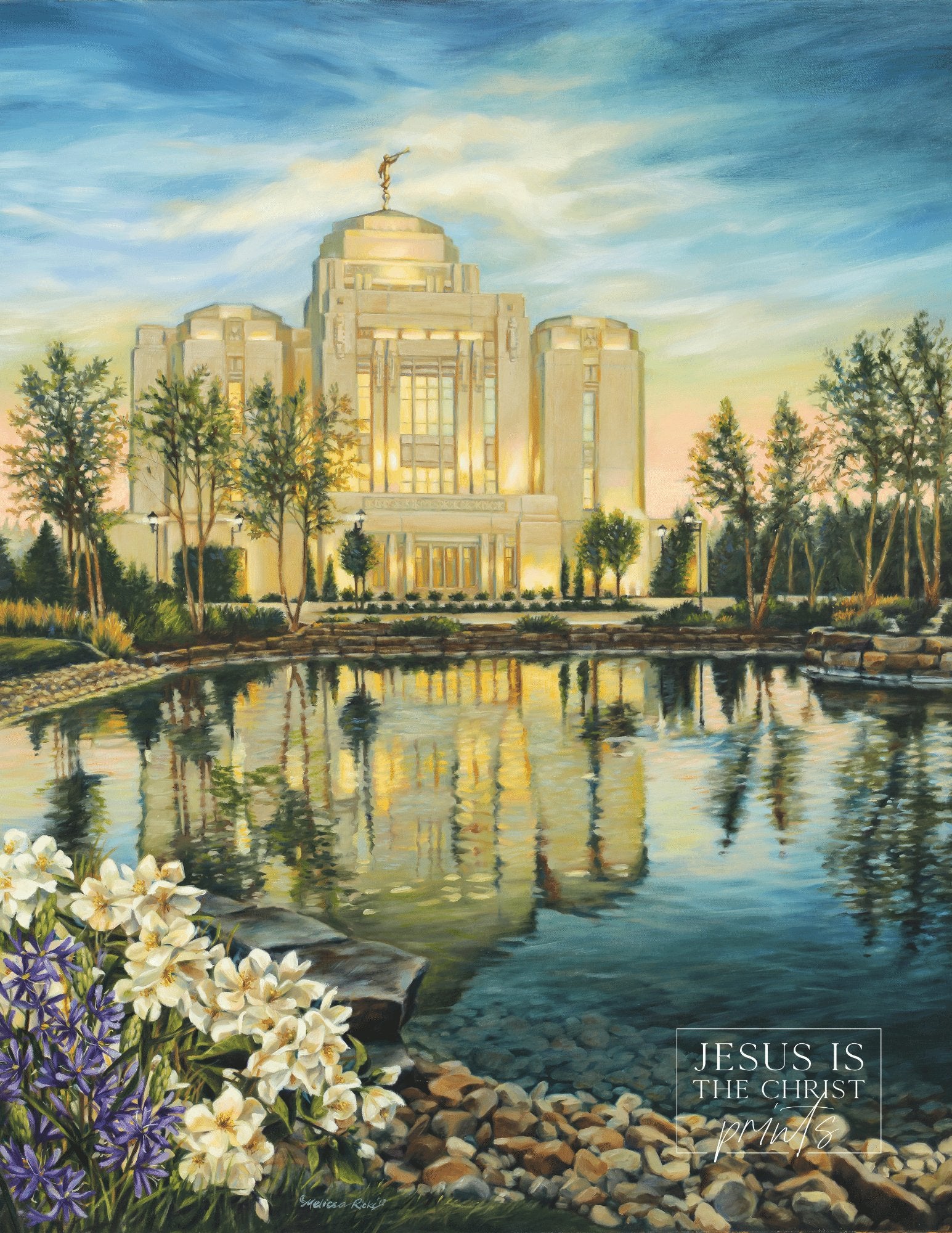 Melissa Ricks Artwork Collection – Jesus is the Christ Prints