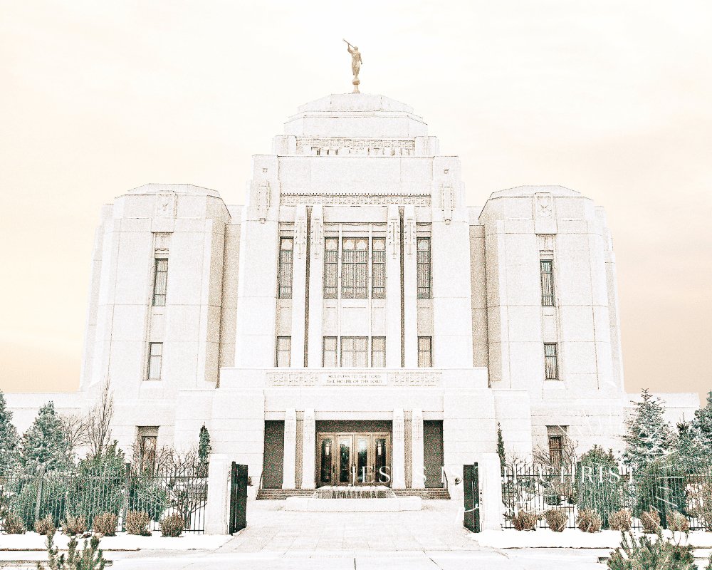 Meridian Idaho Temple Sunset | LDS Art & Photography – Jesus is the ...