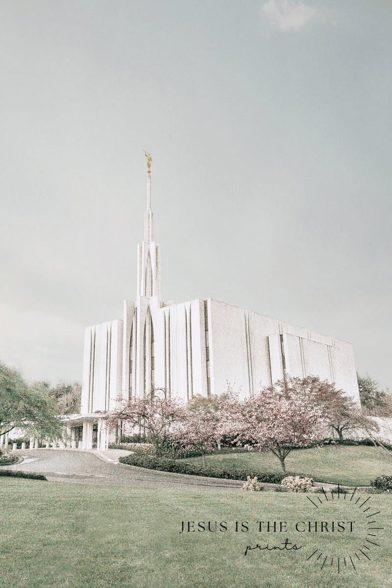 Seattle Temple Dusty Blue | LDS Art & Photography – Jesus is the Christ ...